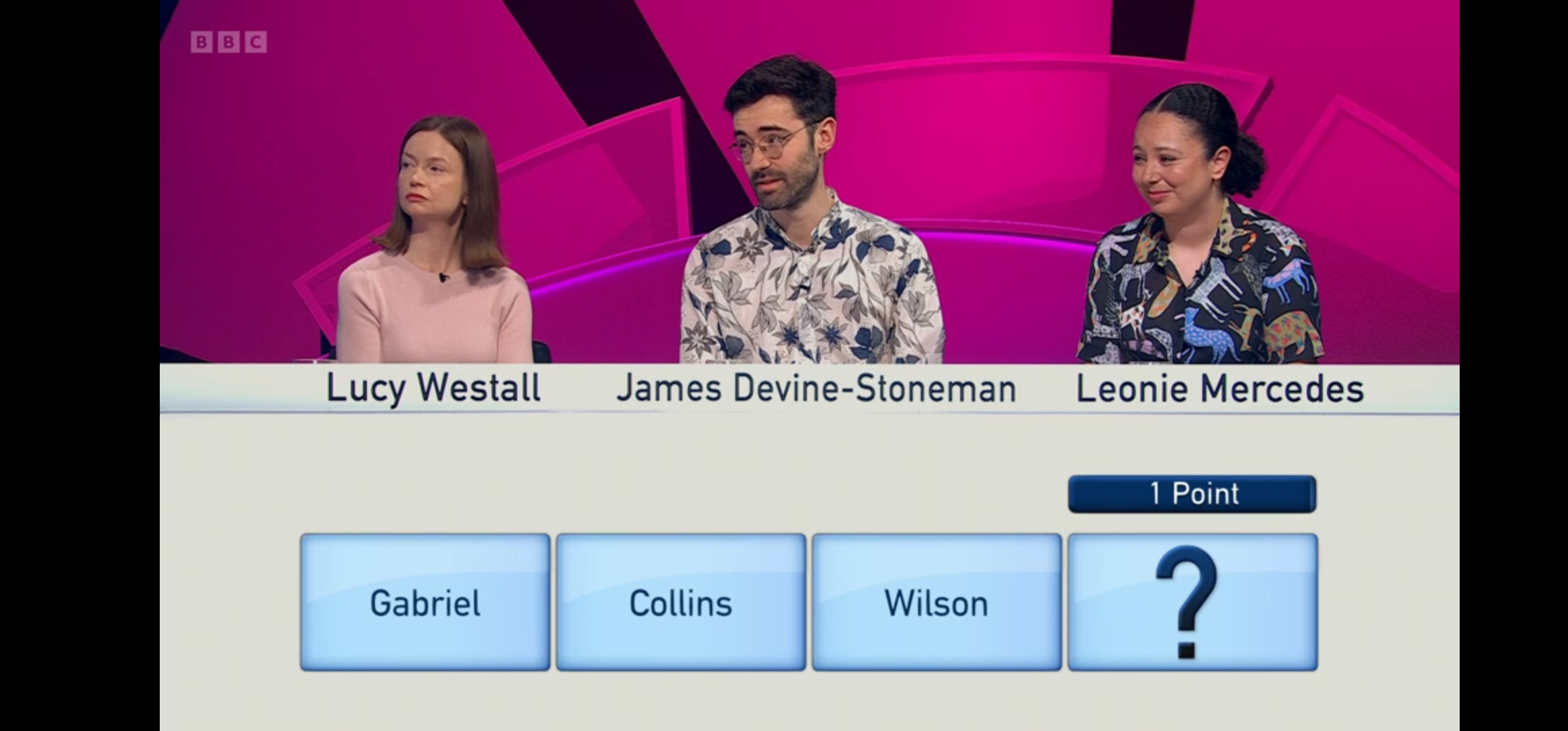 BBC's Only Connect | Scrolller