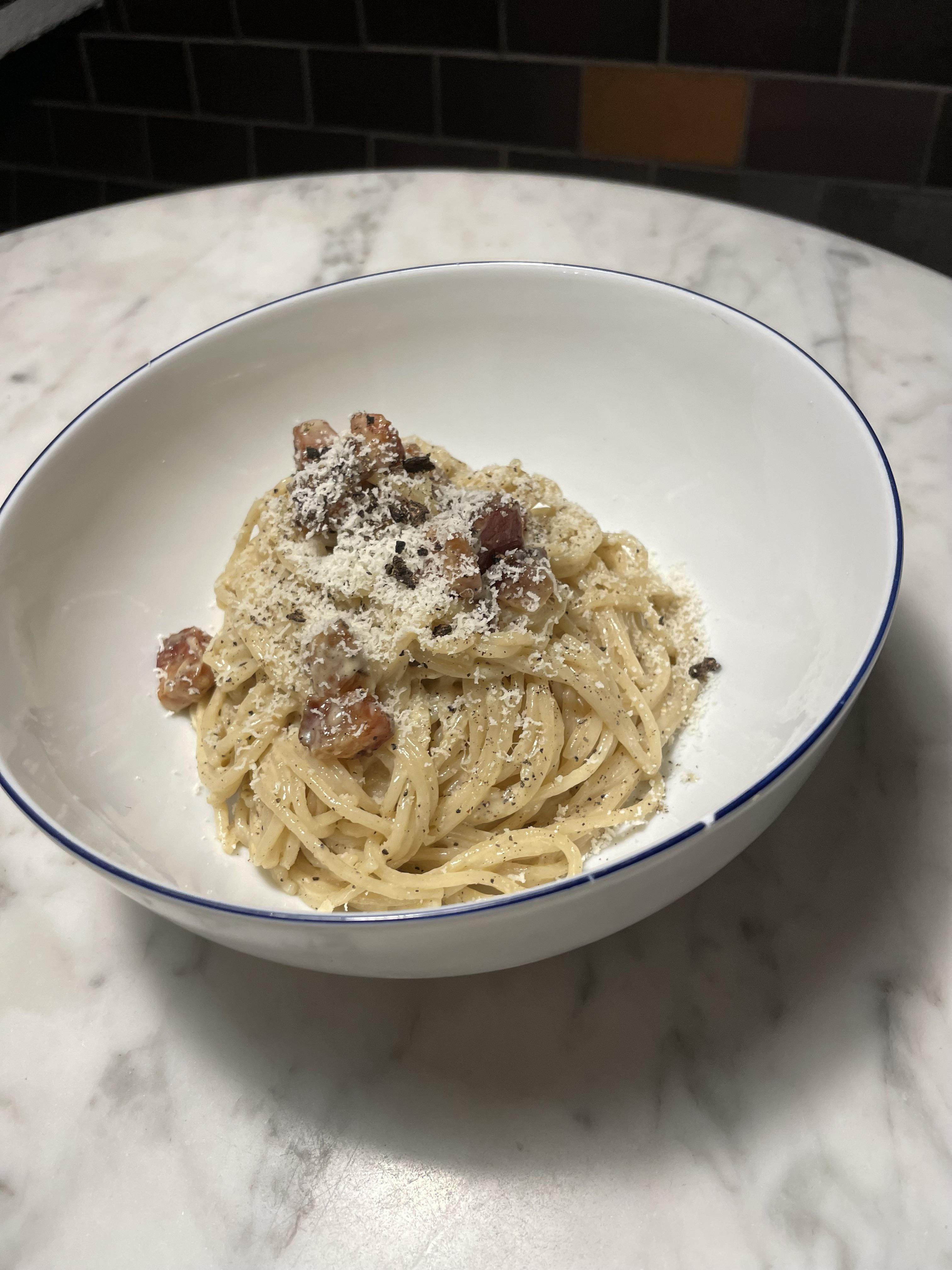 [homemade] carbonara with truffles | Scrolller