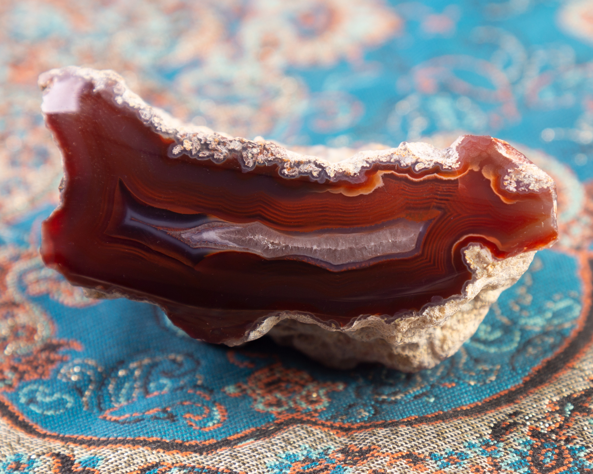 Natural Red Agate From Khur-Iran (oc) | Scrolller