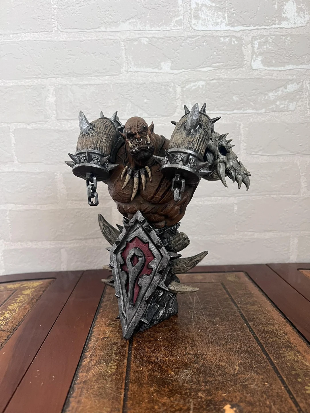 A Garrosh Hellscream bust I've 3D printed and hand painted. Designer of the bust: 3DSOFSAN ...