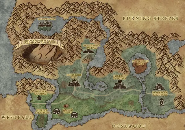 [Map] What if a meteor destroyed Stormwind ? | Scrolller