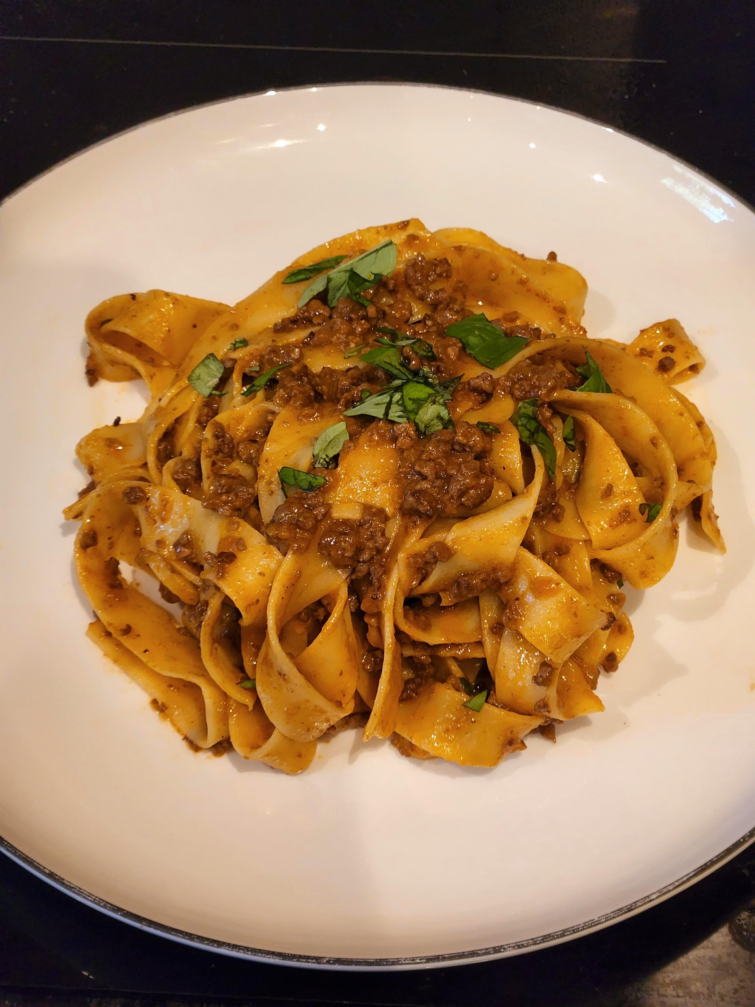 [Homemade] Bolognese pasta | Scrolller