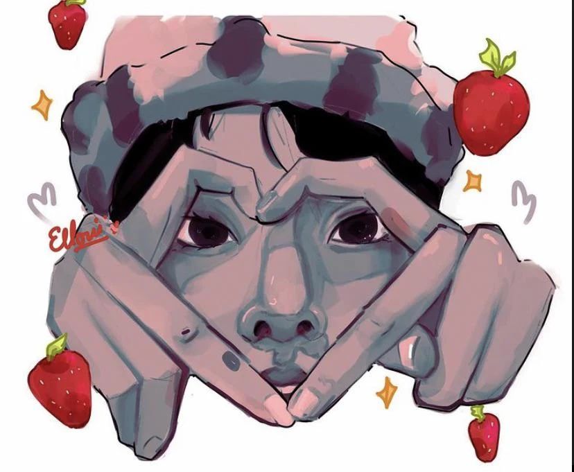 Chae V live screenshot i drew. | Scrolller