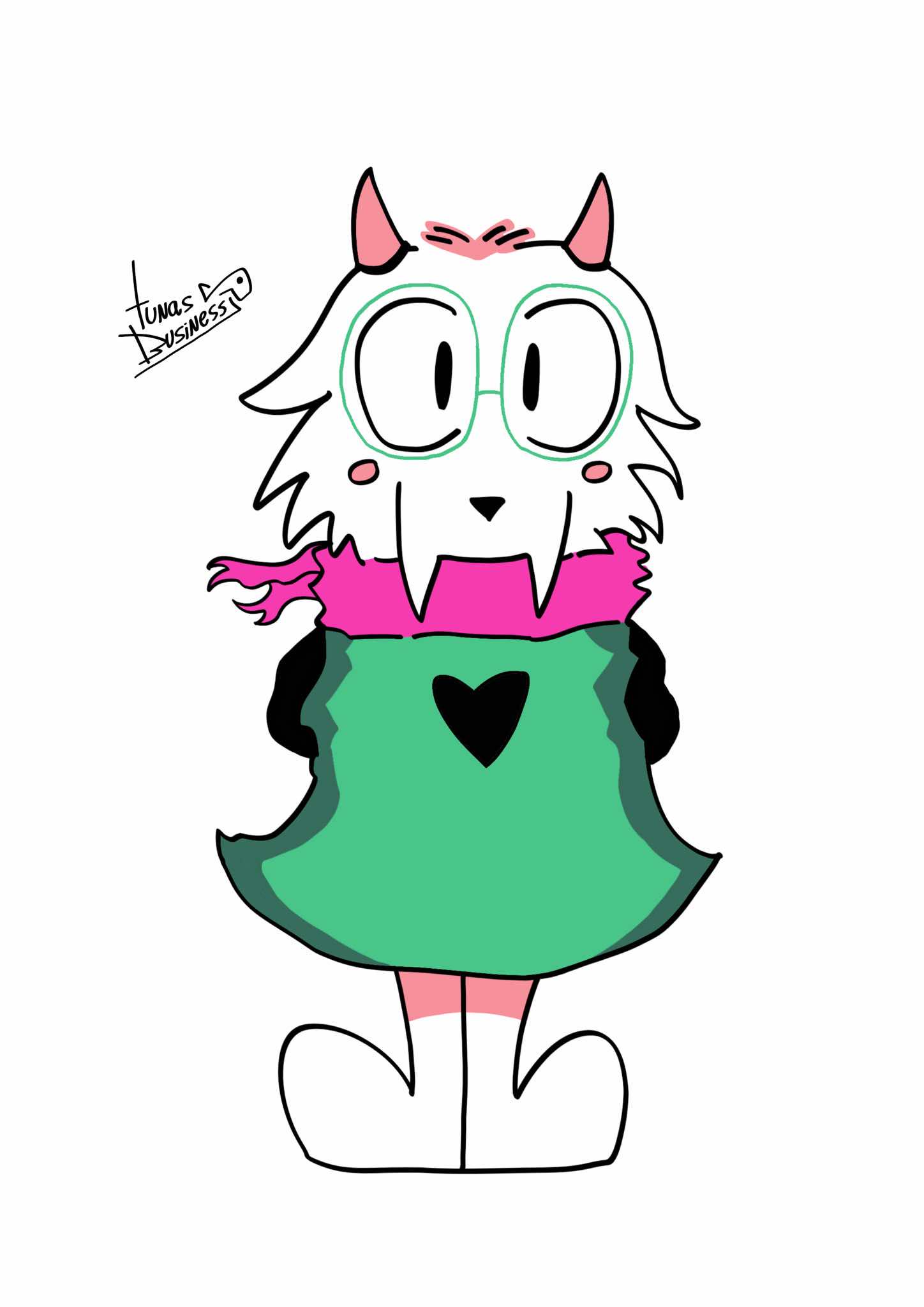 Ralsei In My Style Fanart Scrolller