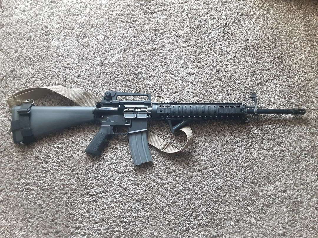 I present to you the peak form of the M16, even though there is no naughty hole. The length ...