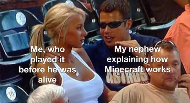 Be quiet nephew, be quiet | Scrolller