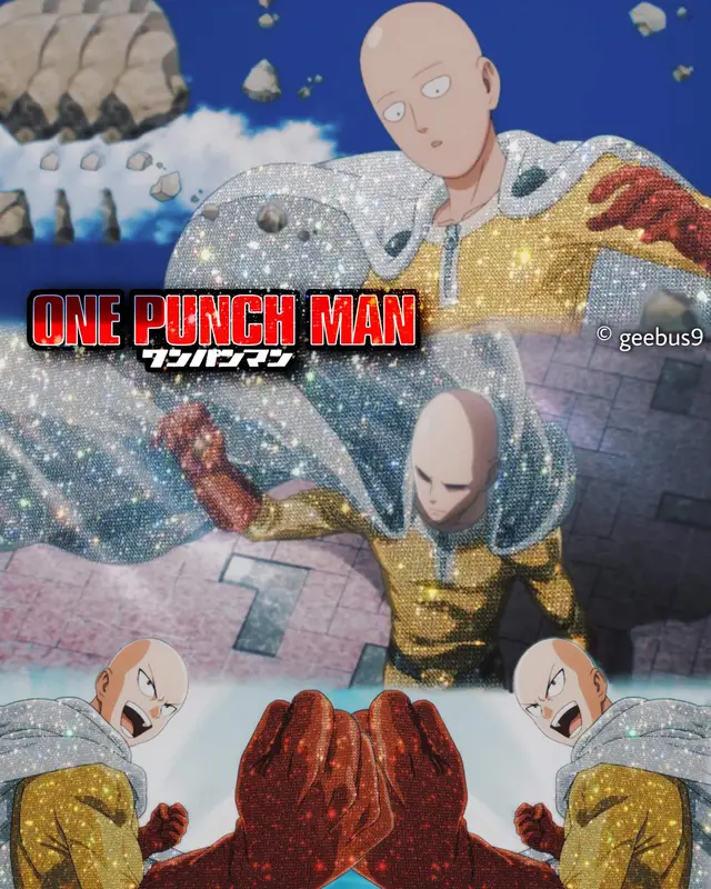 Glitter Collage Saitama Edit I made two summers ago | Scrolller