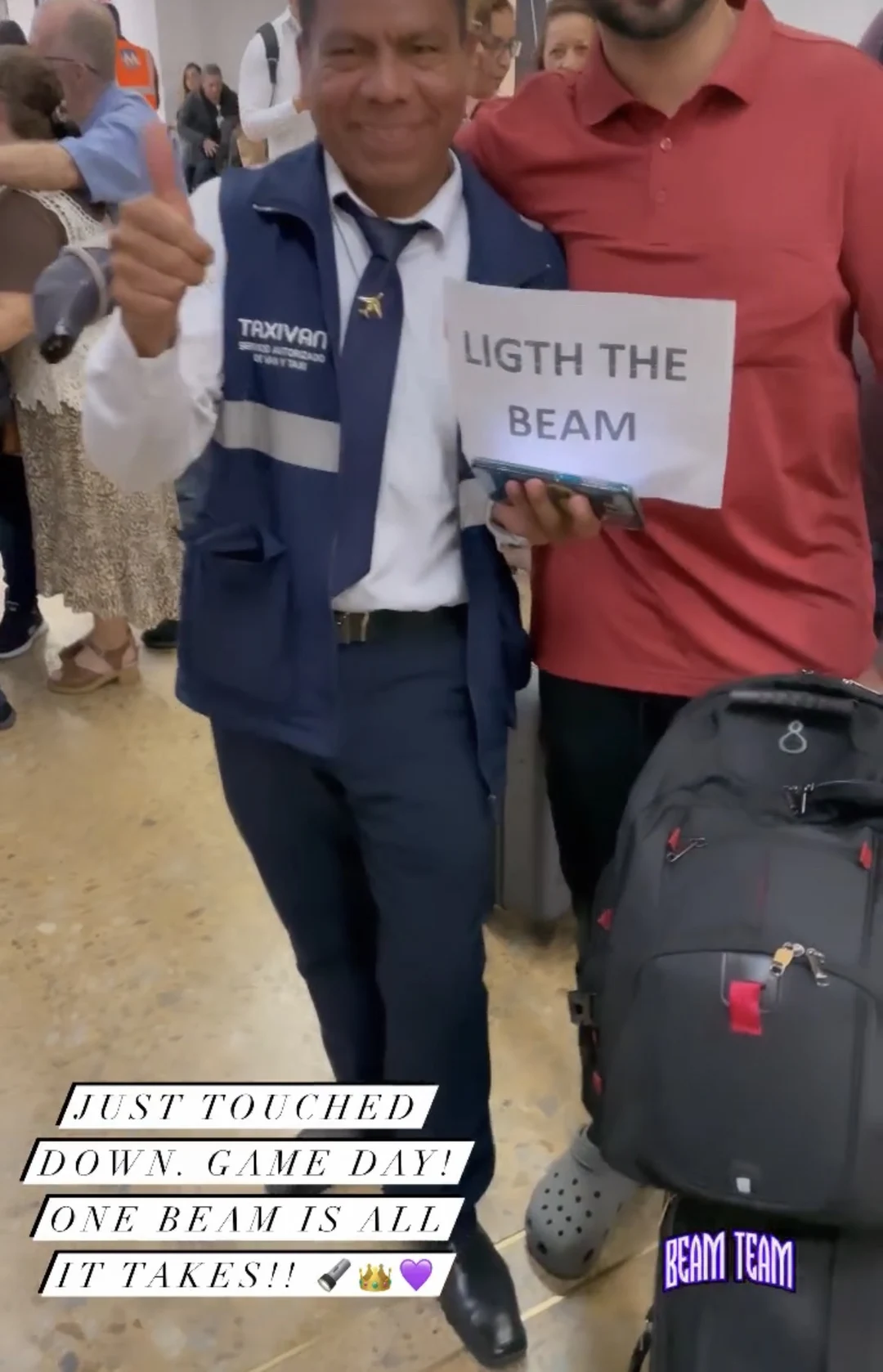 LIGTH THE BEAM | Scrolller