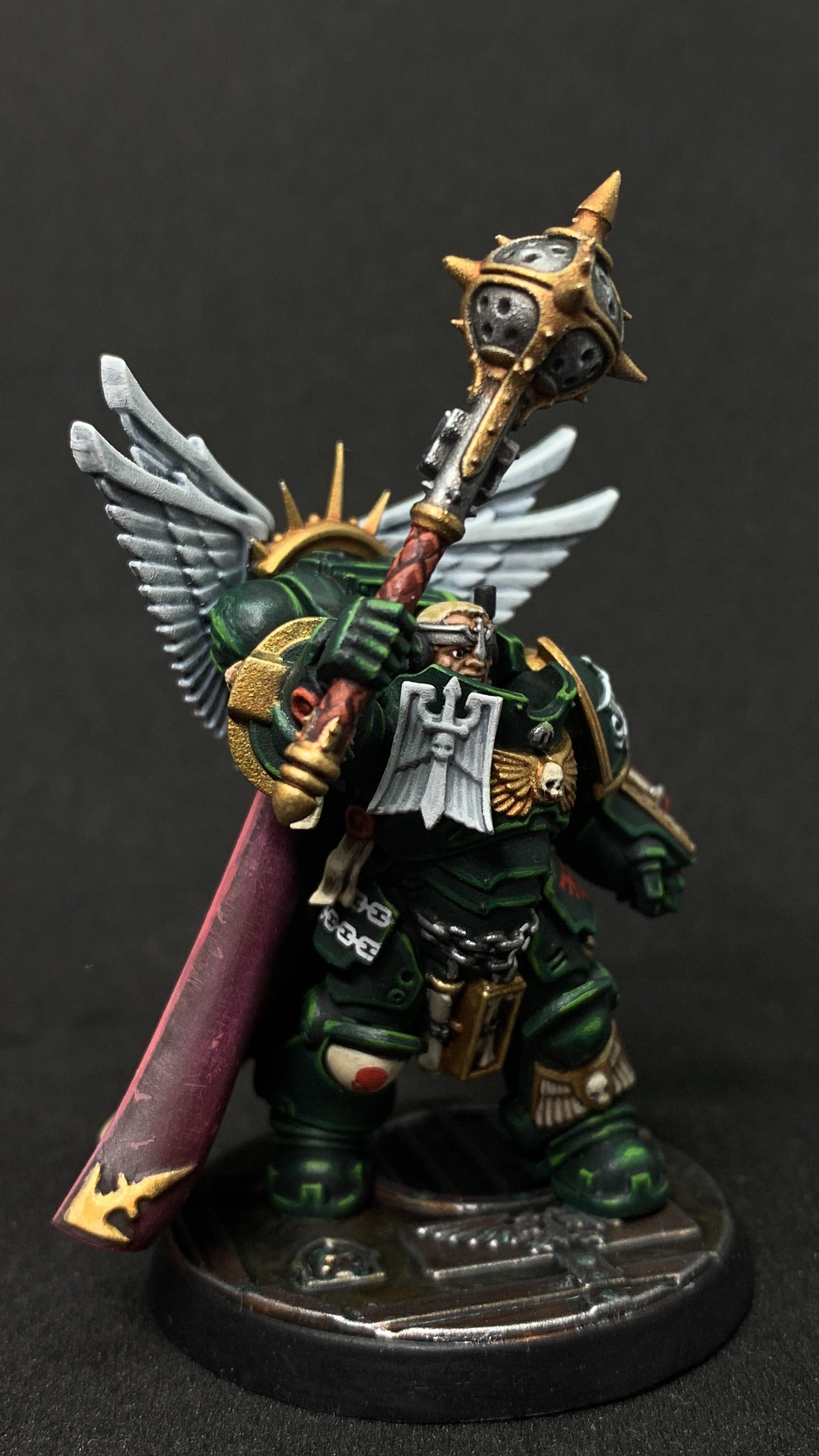 My customised Dark Angels Gravis Captain | Scrolller