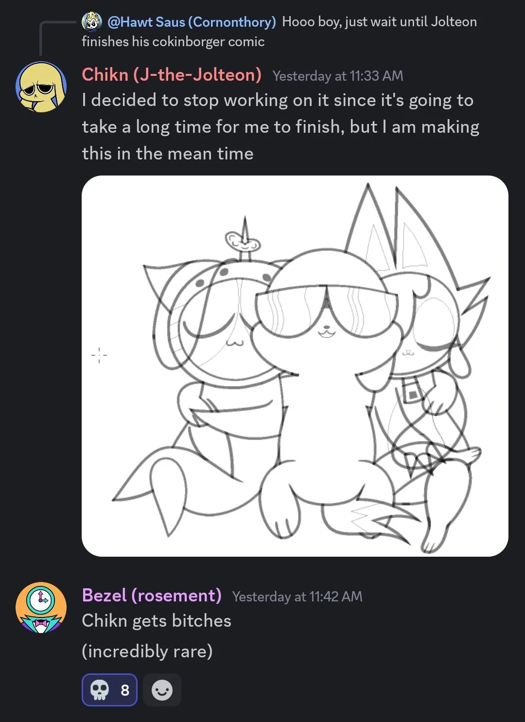 Chikn gets bitches (incredibly rare) | Scrolller