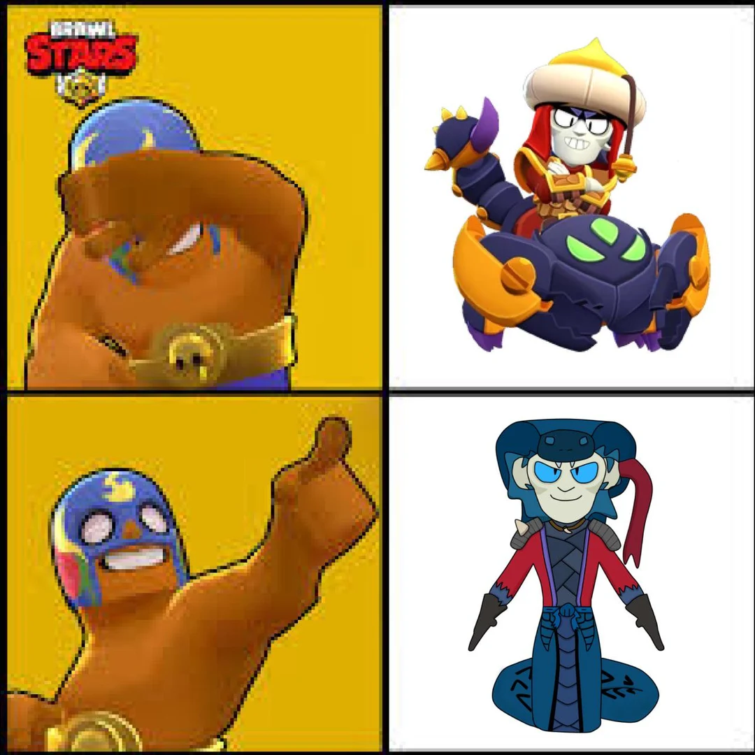 Snakebite Chuck meme brawl stars | Scrolller