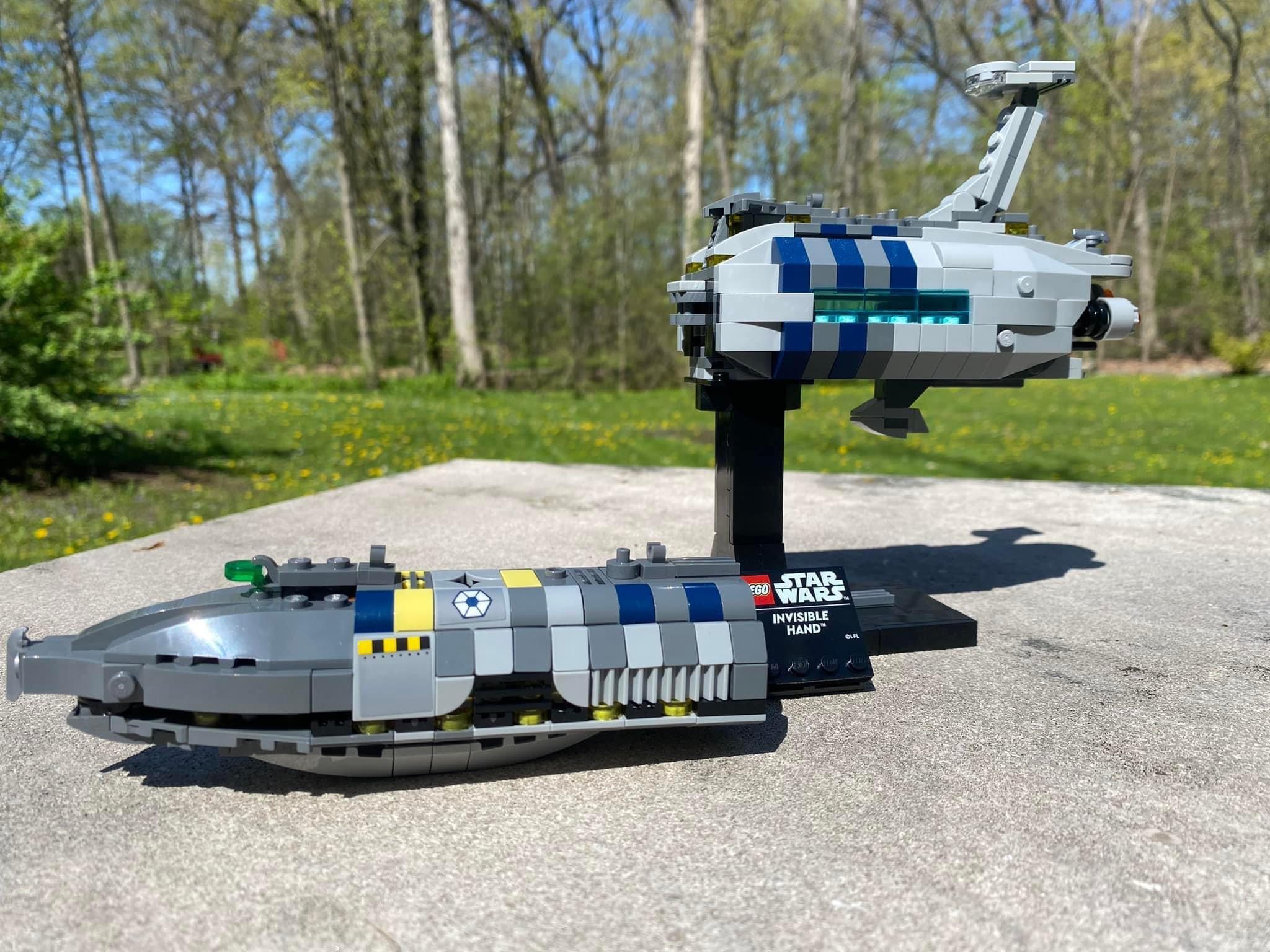 Just completed the Lego Star Wars set the Invisible Hand. And I absolutely love this set ...