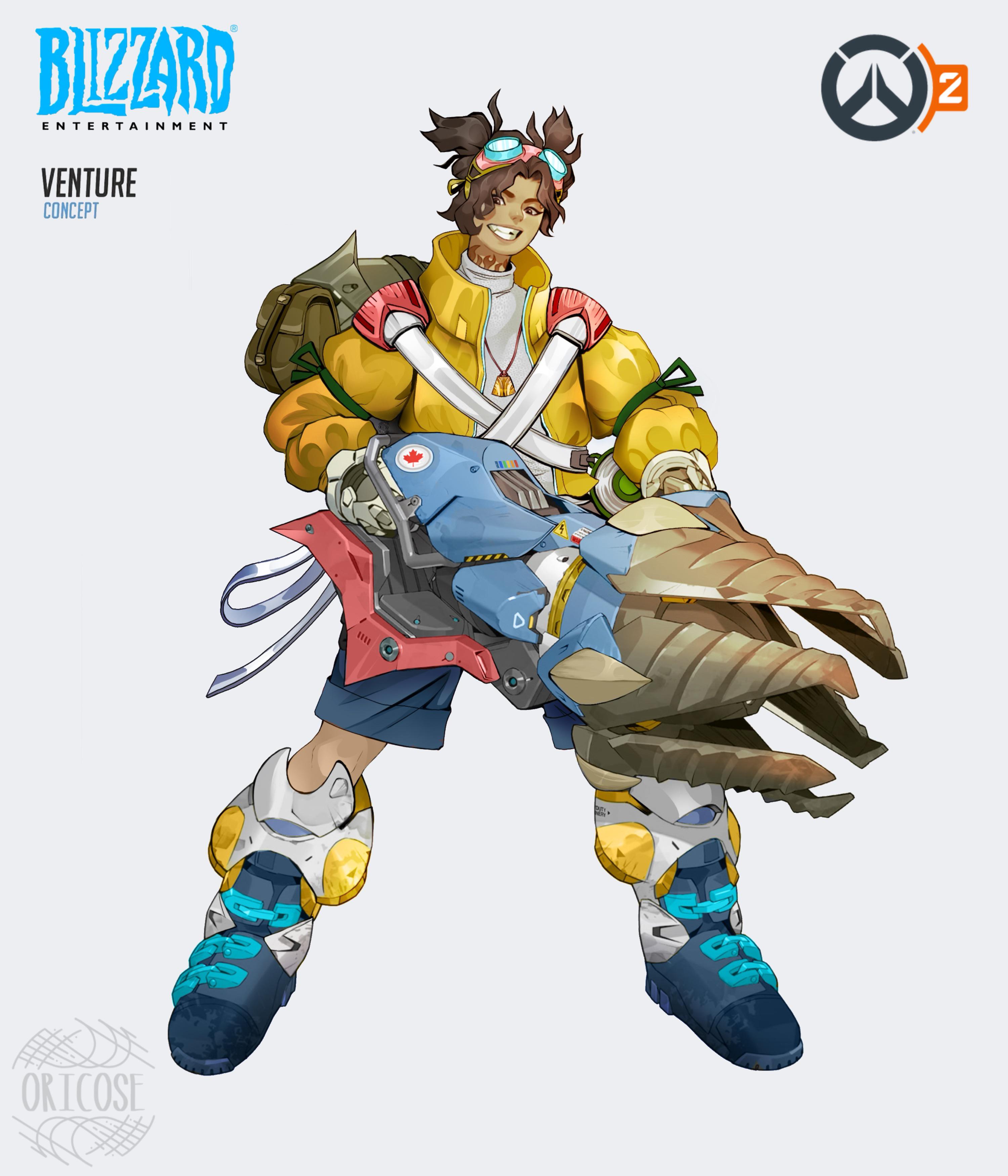 Venture skin concept art | Scrolller