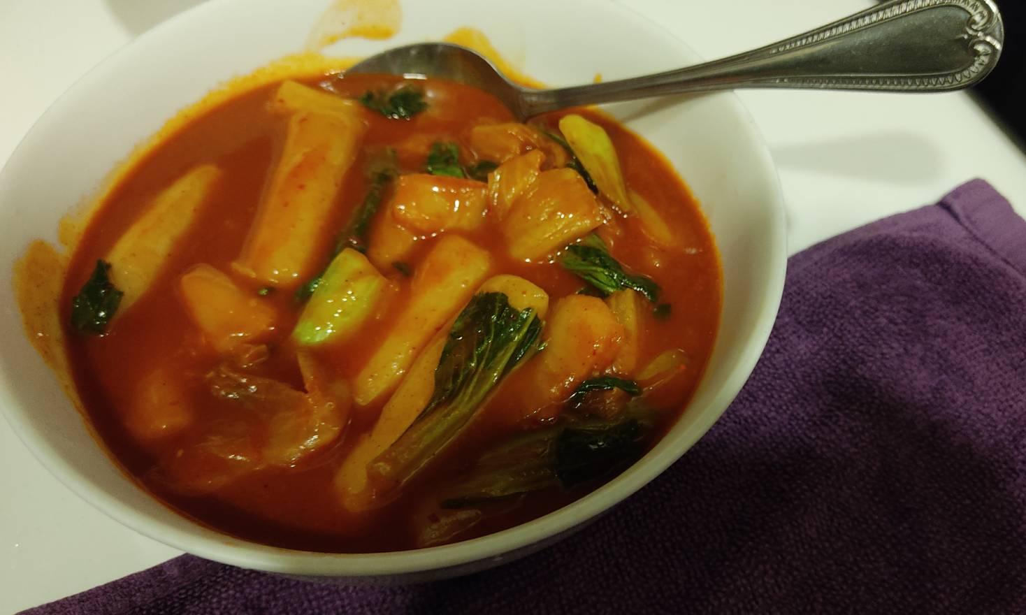 Homemade tteokbokki with all-purpose flour and tapioca starch | Scrolller