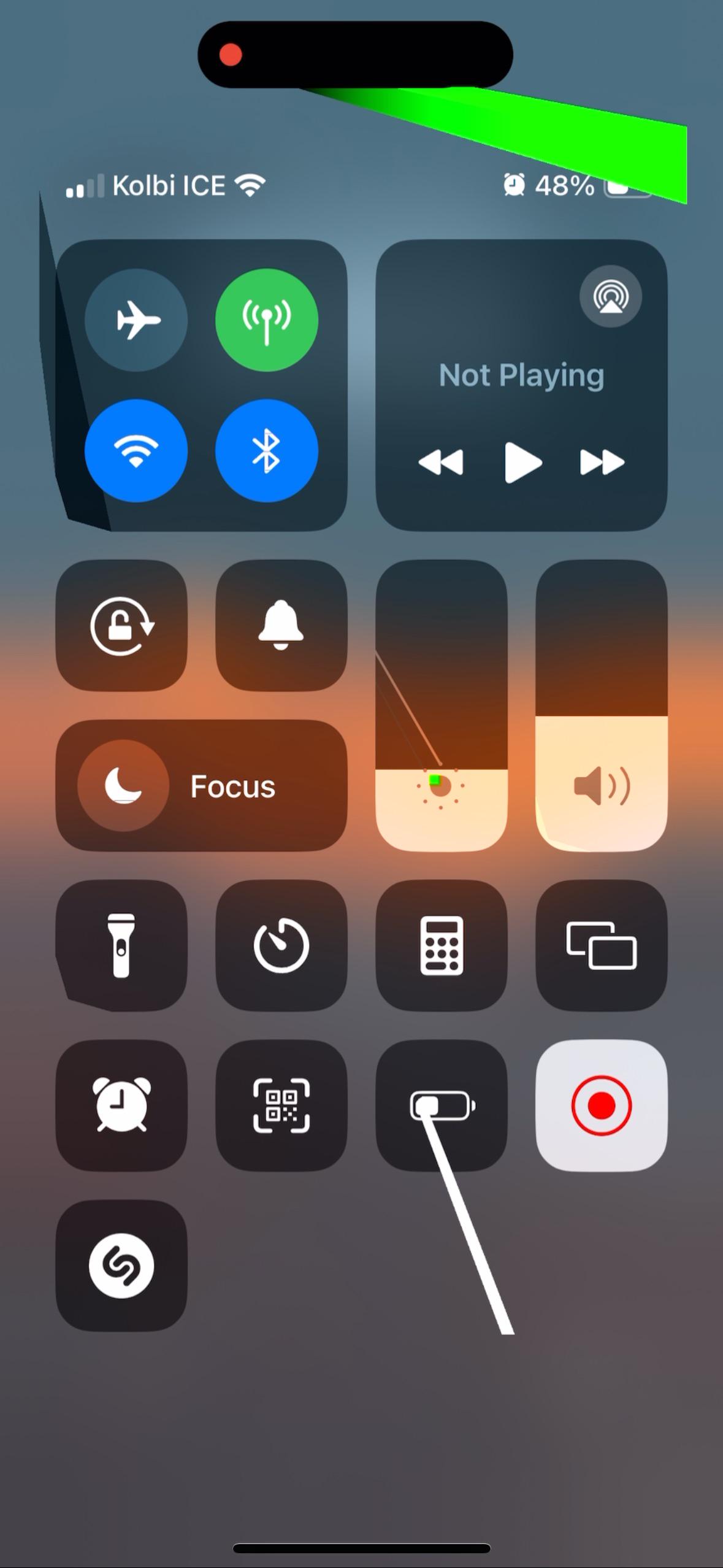 Iphone 15 pro flickering strange colors | Scrolller
