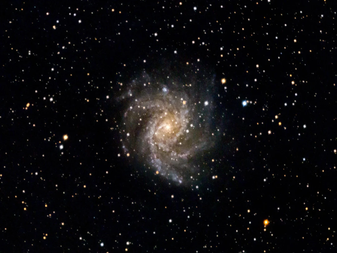 My first photo with my new telescope. The Fireworks galaxy | Scrolller
