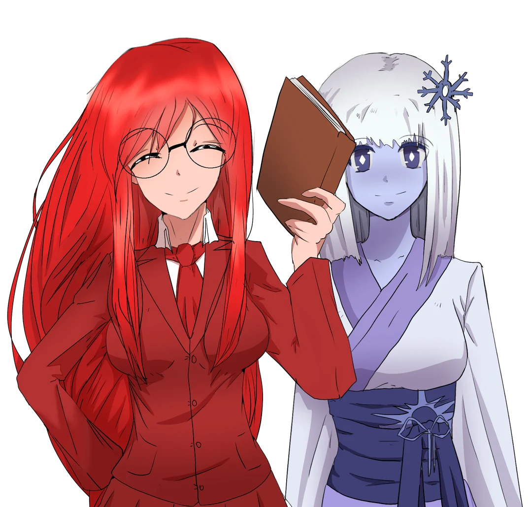 Friendship, me, ibispaint, 2023 | Scrolller