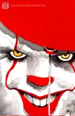 My recent artwork of the modern Pennywise, created with acrylic paints. | Scrolller