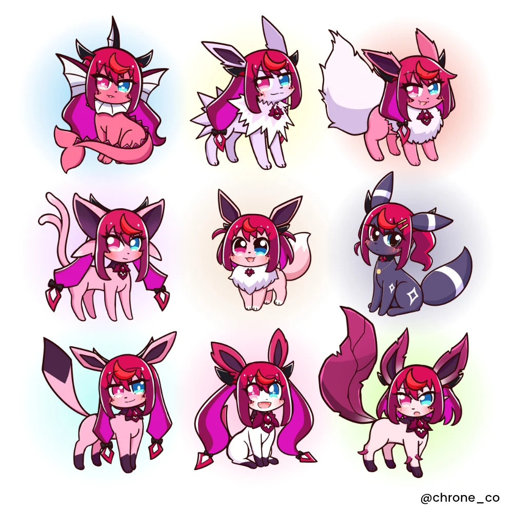 IRyS eeveelutions 😳😳😳 | Scrolller