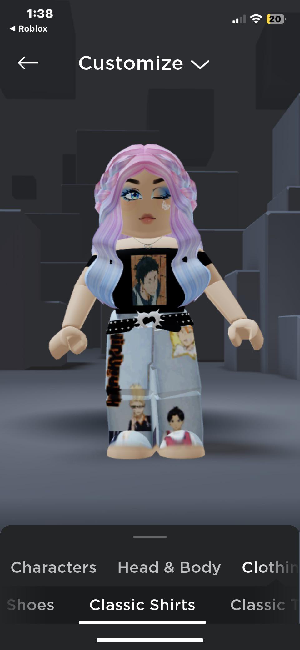 Roblox character | Scrolller