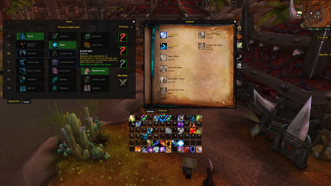 Funny that Resto Shamans have a level 40 talent that upgrades a level 44 spell ^^ | Scrolller