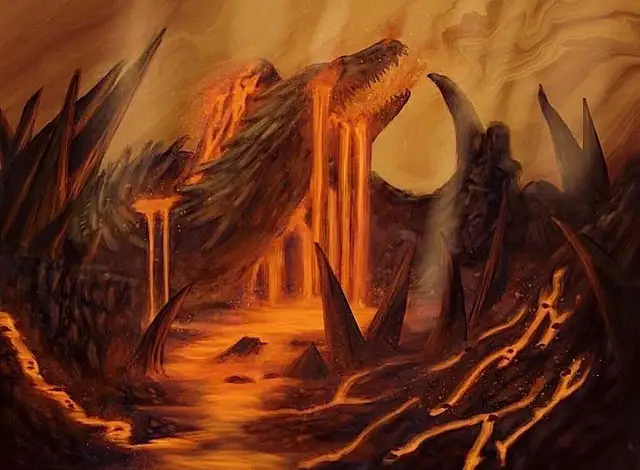 Molten serpent (art by me) | Scrolller