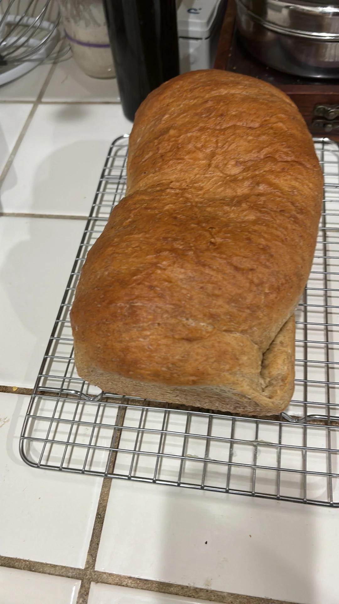 My first loaf of Sandwich Bread | Scrolller