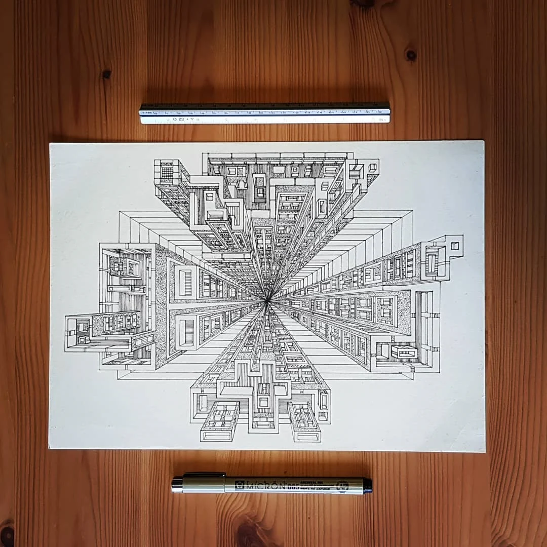 Bottomless Buildings - A4 - OC | Scrolller