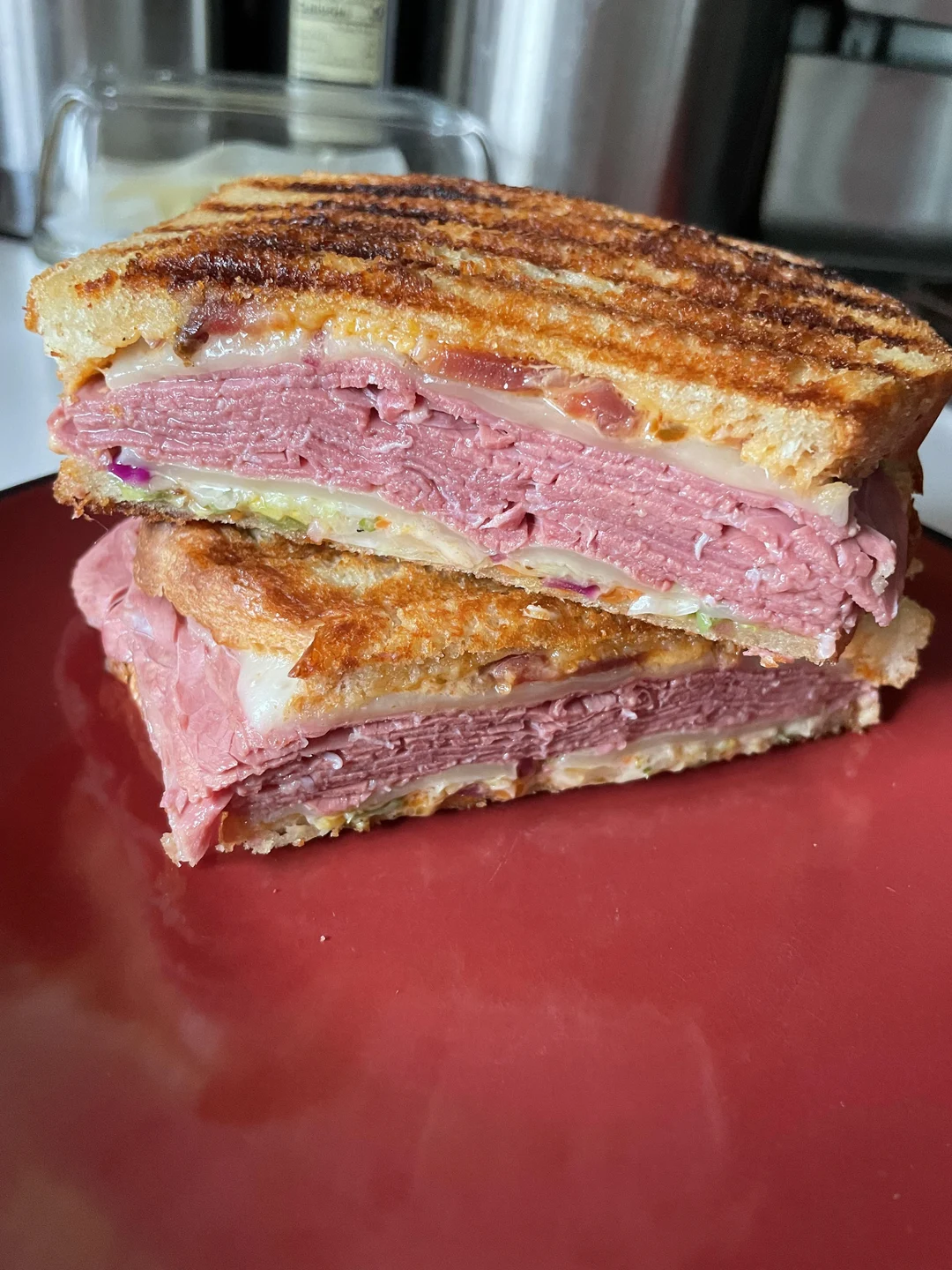 Homemade California Reuben (aka the Rachel). | Scrolller