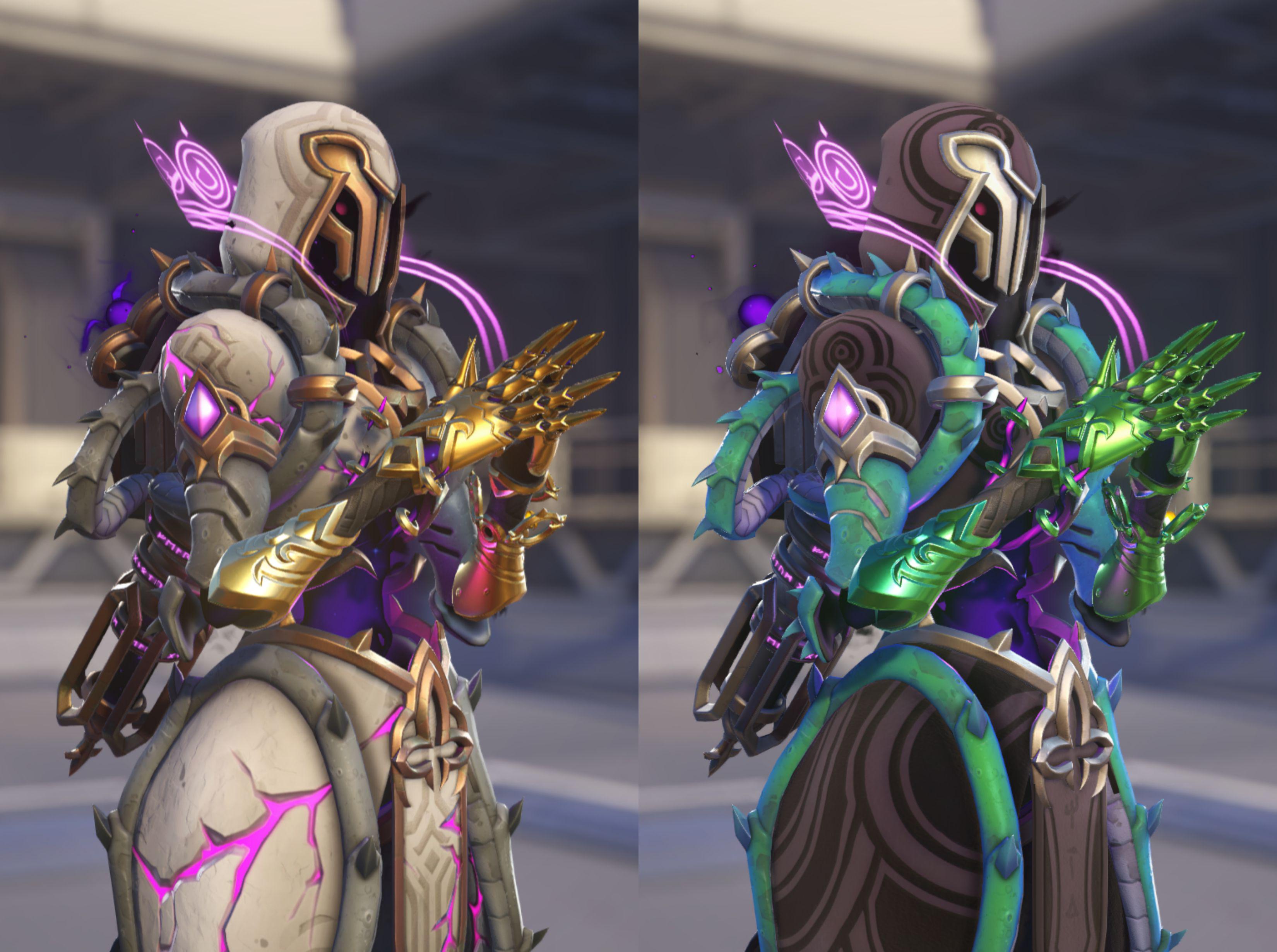 Which Moira Mythic skin combo looks better? | Scrolller