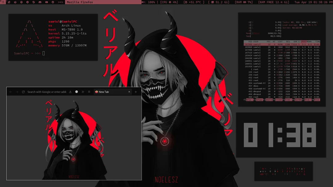 [DWM] Arch | Scrolller