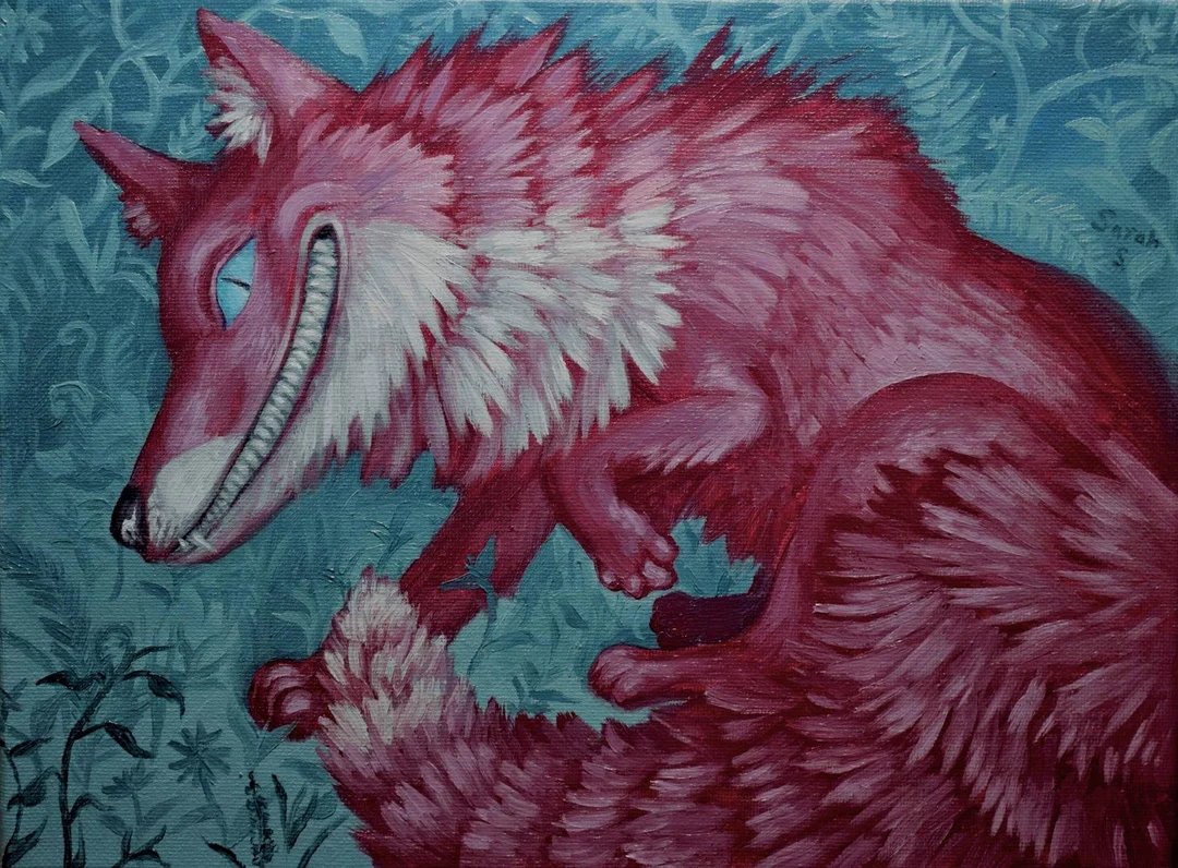 Sly Fox, Me, Oil on canvas, 2023 | Scrolller