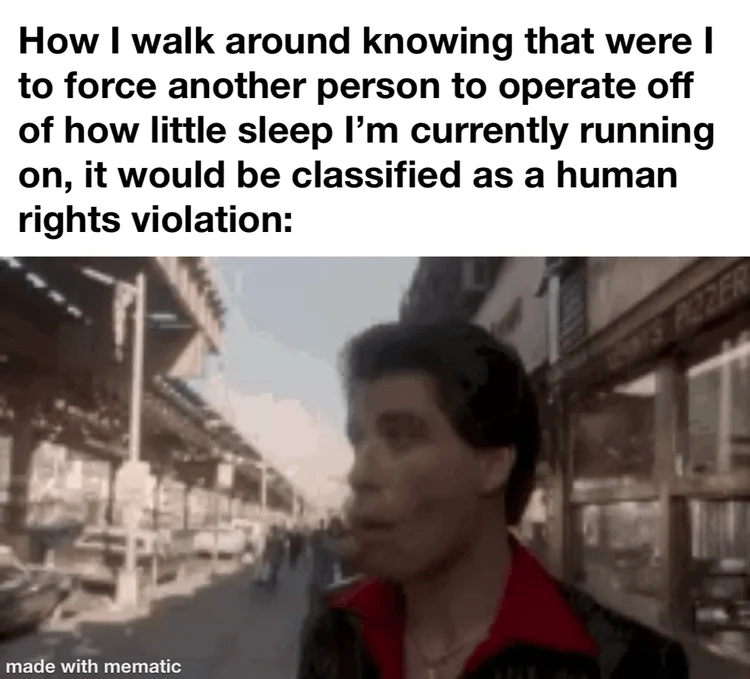 Currently on my 2nd all nighter in 3 days, pray for me | Scrolller