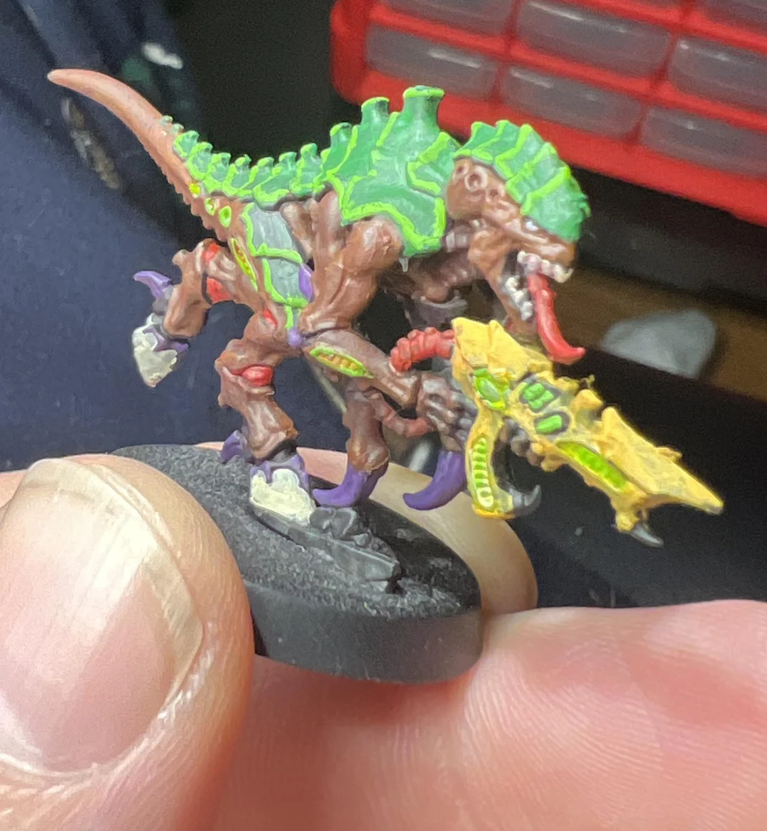 Woodland Tyranid WIP | Scrolller