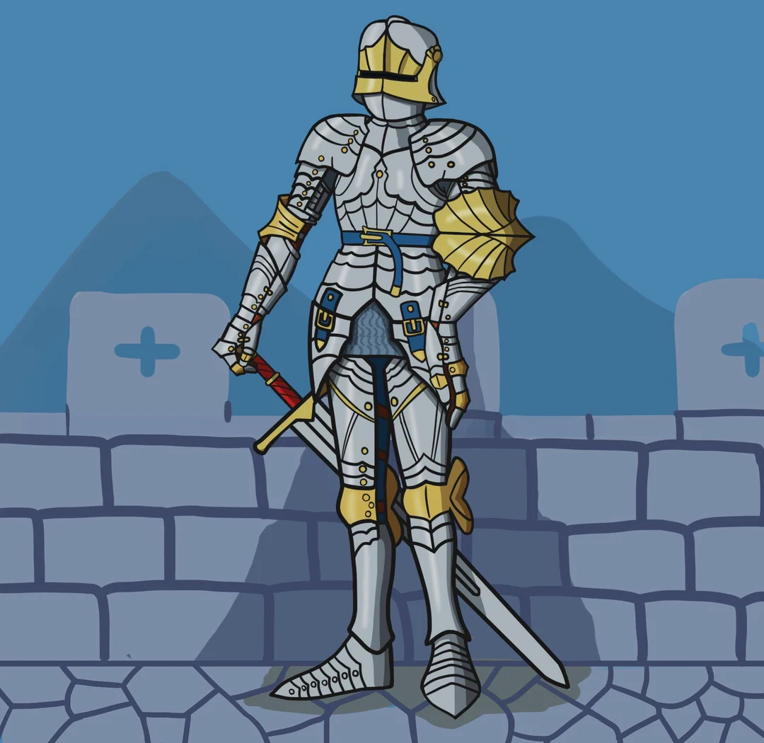 Gothic armour Knight, by me | Scrolller