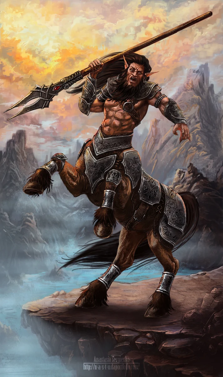 Centaur by Anastasia Sergienko | Scrolller