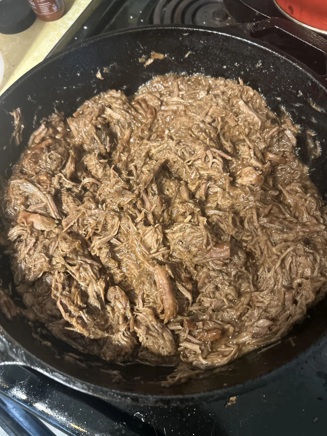 Shredded BBQ beef. | Scrolller