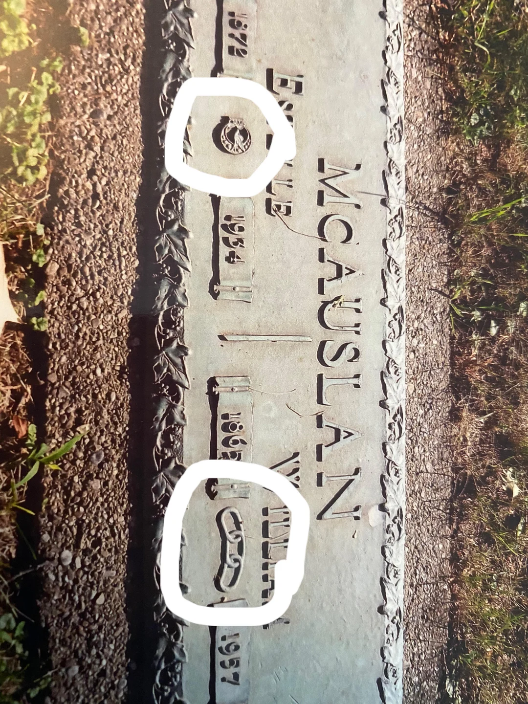 Does anyone know what these symbols mean? Taken in Flint Michigan… I have my theories but ...