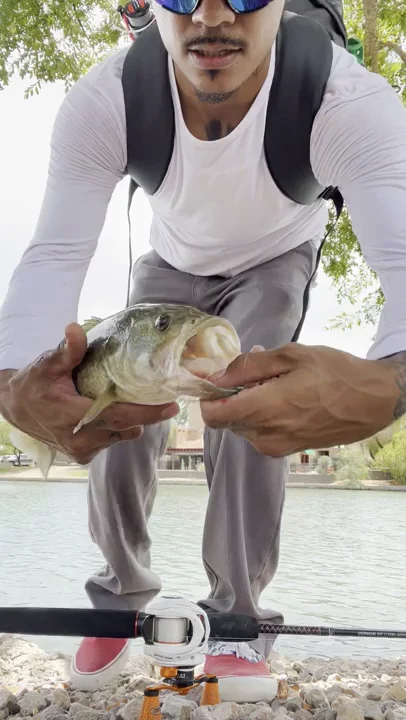 New combo got broken in with a nice slab from a pond | Scrolller