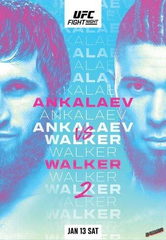 Poster for Ankalaev vs Walker 2 | Scrolller