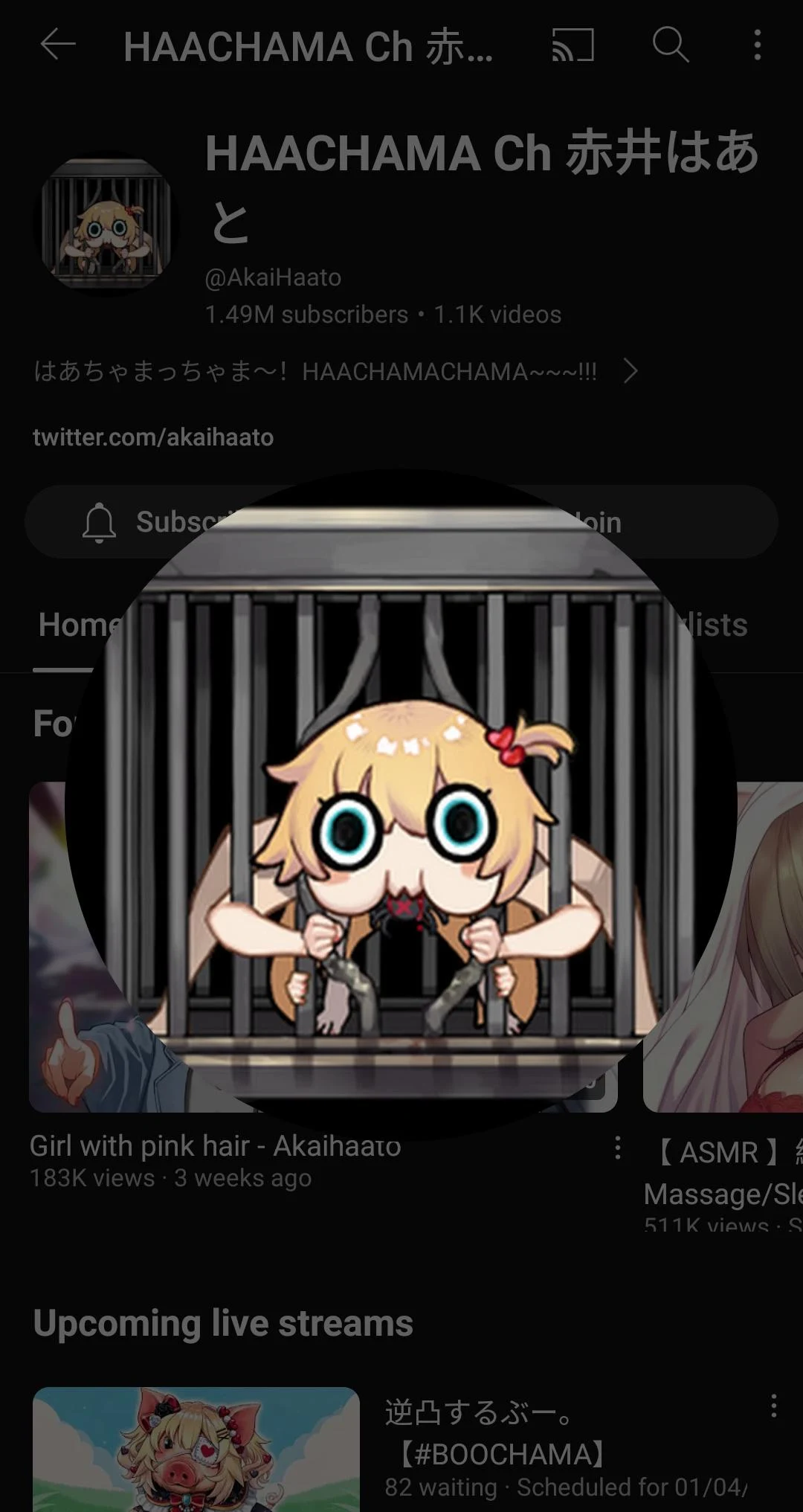 Haachama profile picture just changed into this. What does it mean? | Scrolller