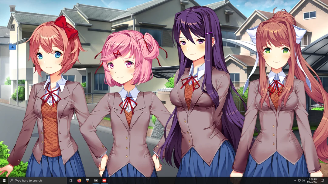 [Xfce] Doki Doki Ricing Club | Scrolller