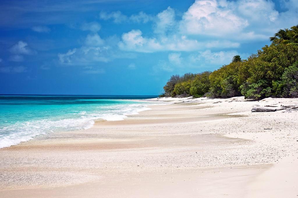 Beach in bikini atoll, marshall islands | Scrolller