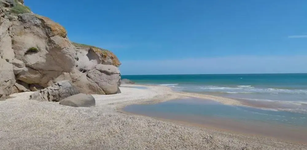 Beautiful pebble beach on the Black Sea | Scrolller