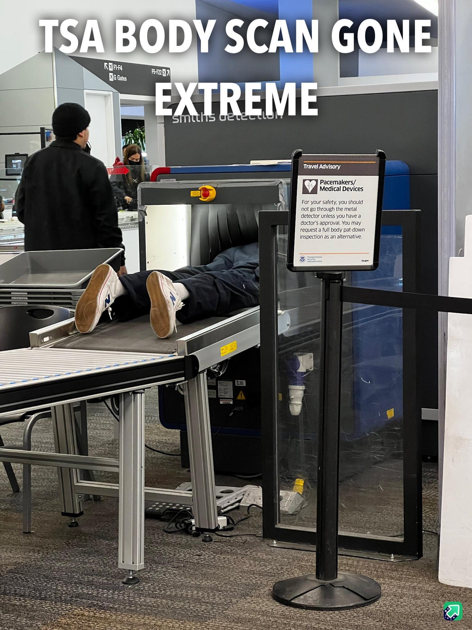 Discover more like Funny: TSA Body Scan gone extreme and Related Content | Scrolller