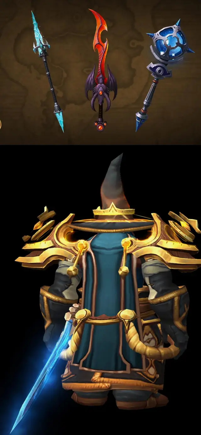 Cool scepter. Love how it looks on my character! | Scrolller