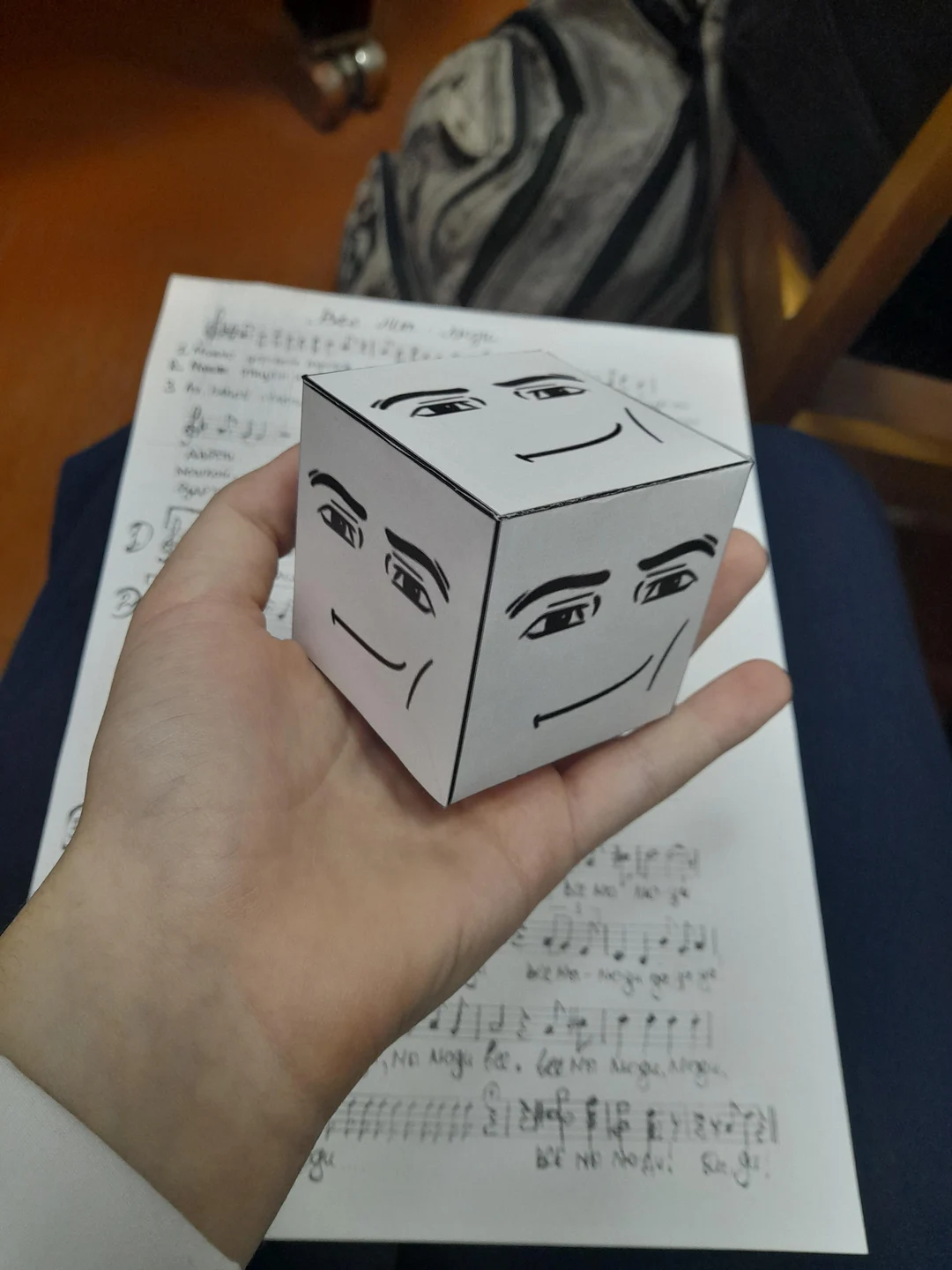 roblox man face cube lol, what do you think about this? | Scrolller