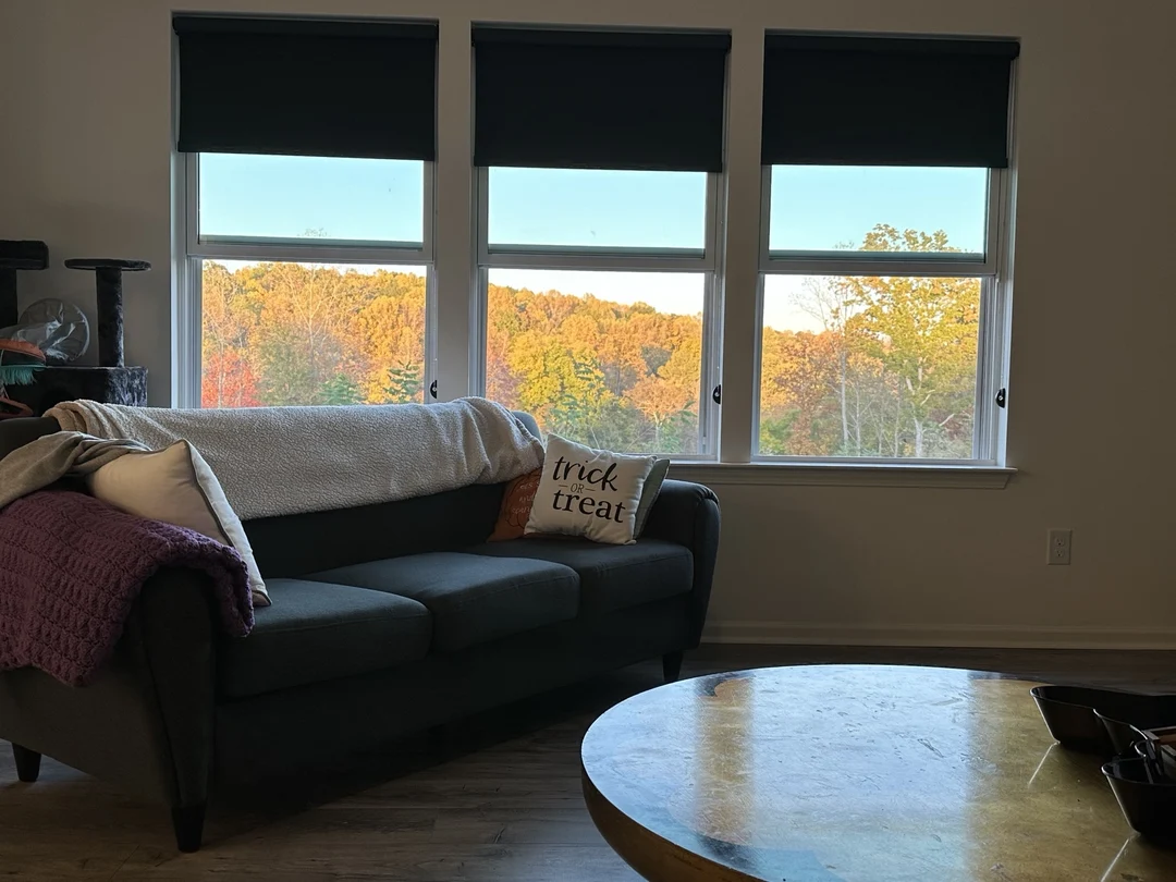 Just bought our first house and our decor is lacking but fall helps. | Scrolller