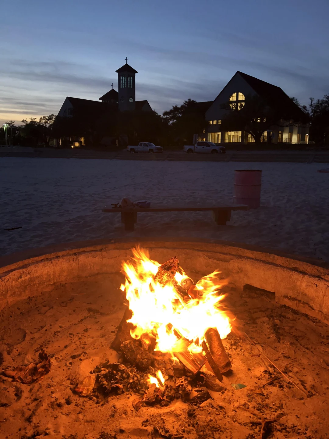 Mississippi beach on a cool night | Scrolller