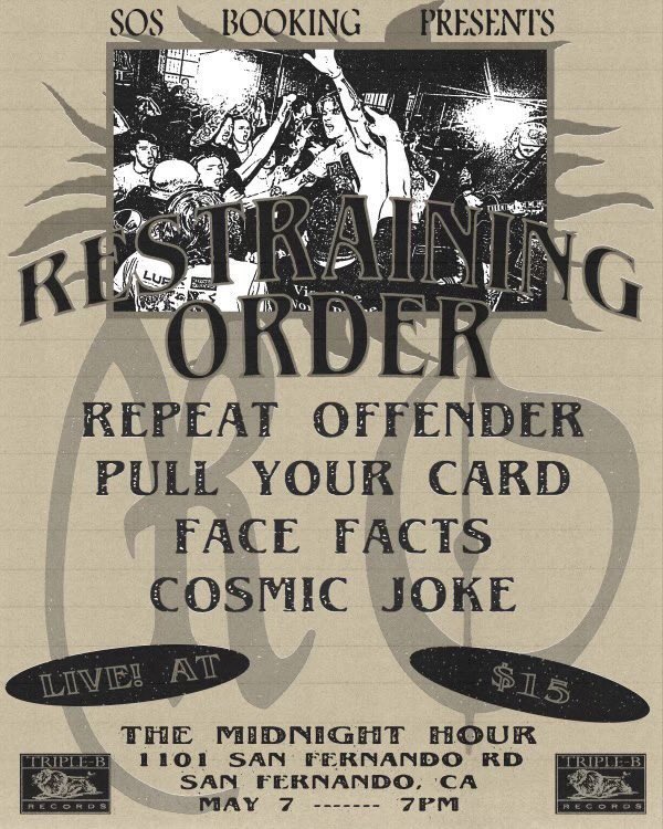 Restraining Order w/ Repeat Offender & Pull Your Card at The Midnight Hour SFV (CA) | Scrolller